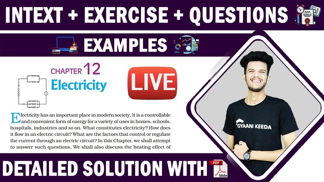 Exercise & Intext Questions Chapter -12 Electricity Class 10 Science ...