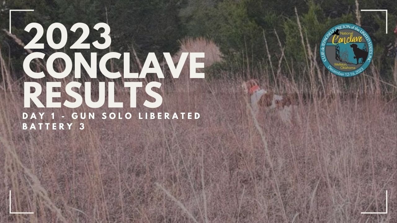 2023 CEB-IS National Conclave - Day 1 GUN Solo Battery 3 - YouTube