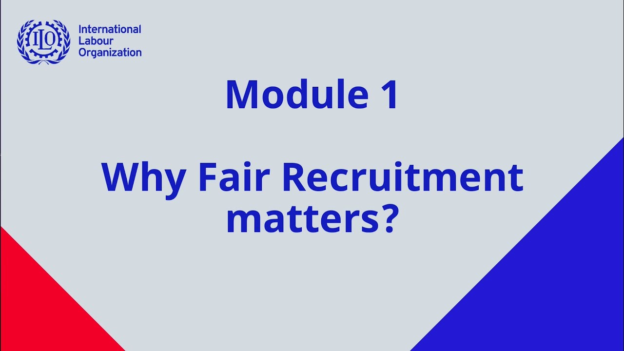 Fair Recruitment Master Class Module 1 - Maria Gallotti - YouTube