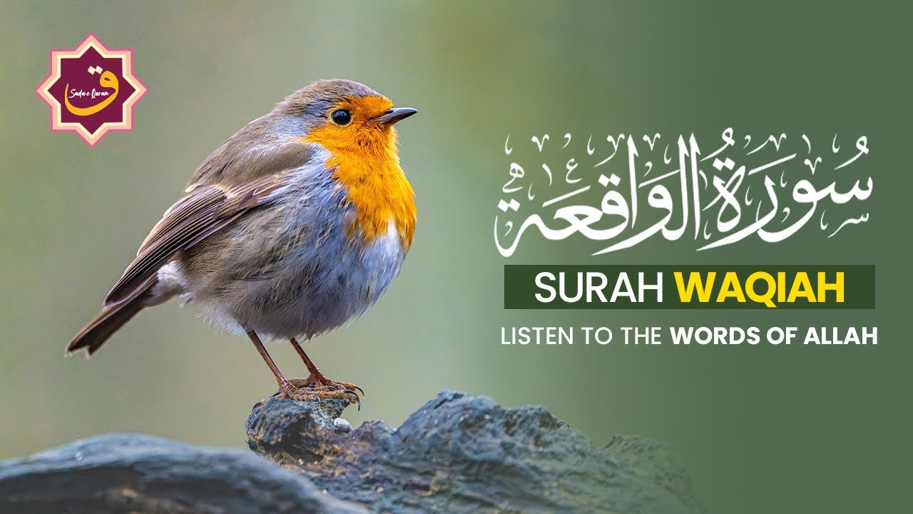 Most heart touching recitation of Surah Waqiah (سورة الواقعة) | Sada-e-Quran - YouTube