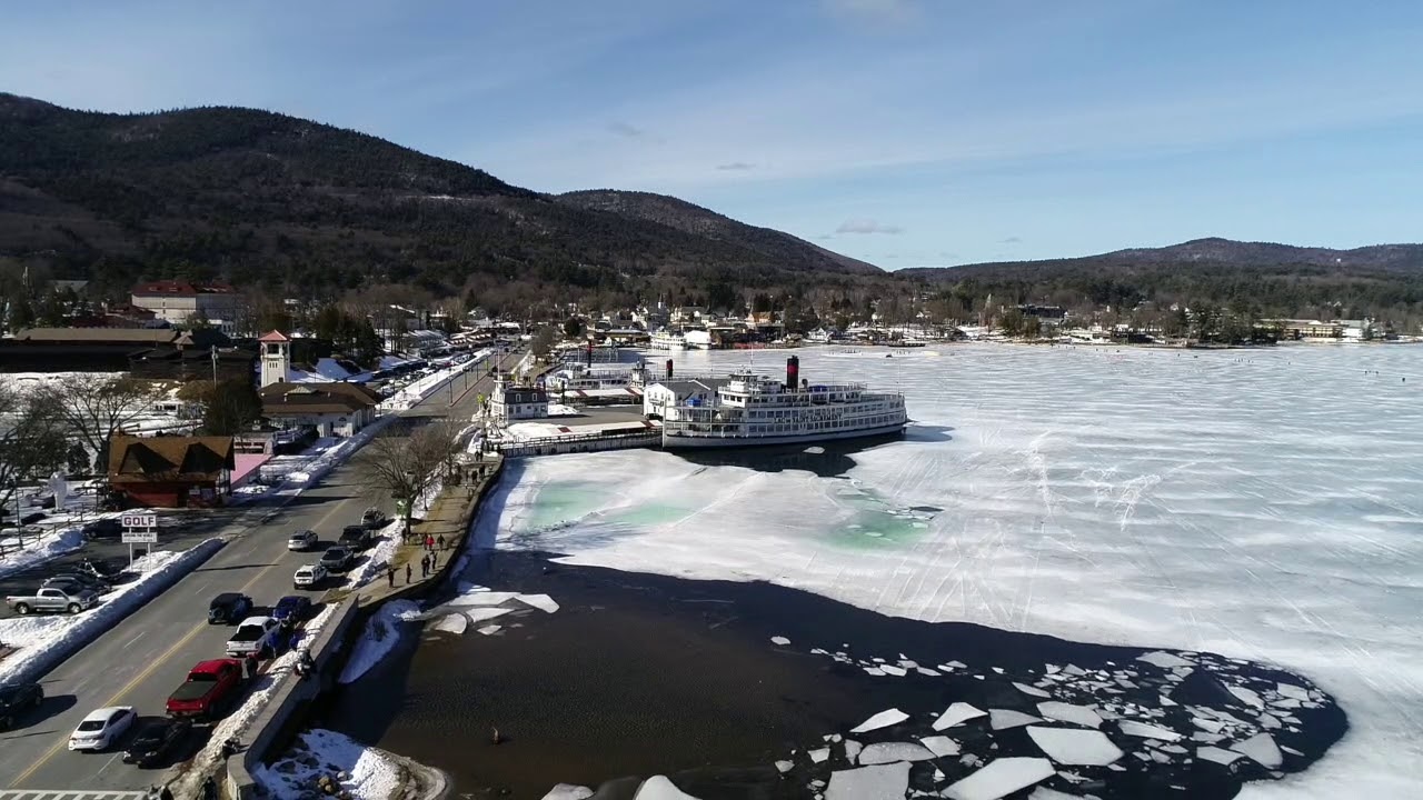 Lake George winter carnival - YouTube