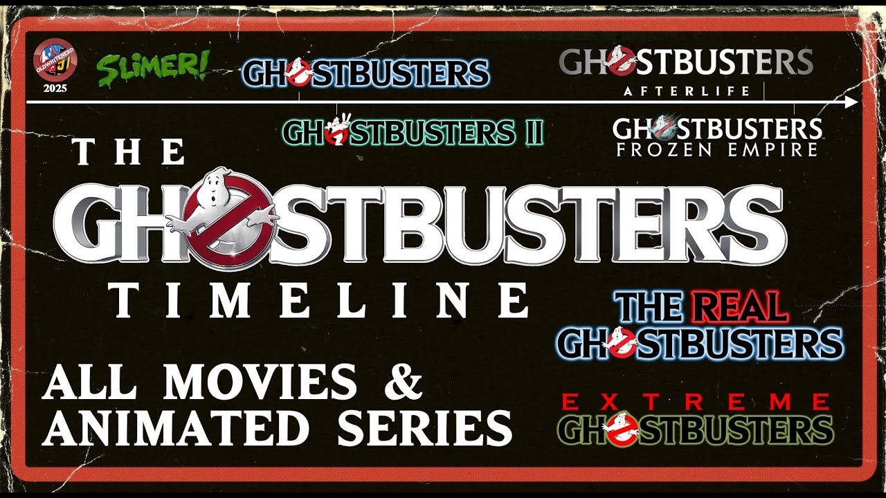 The GHOSTBUSTERS (Multiverse) Timeline - YouTube