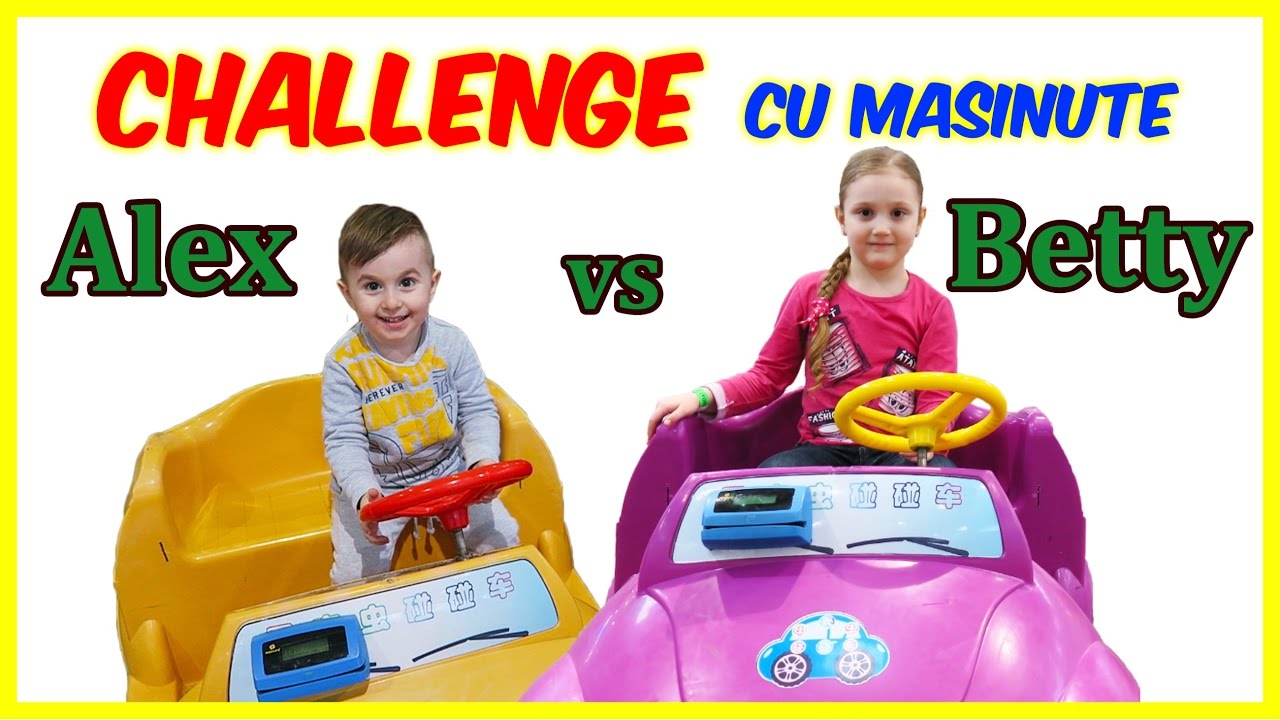 Alex vs Betty Challenge cu MASINI Cine e mai rapid? - YouTube