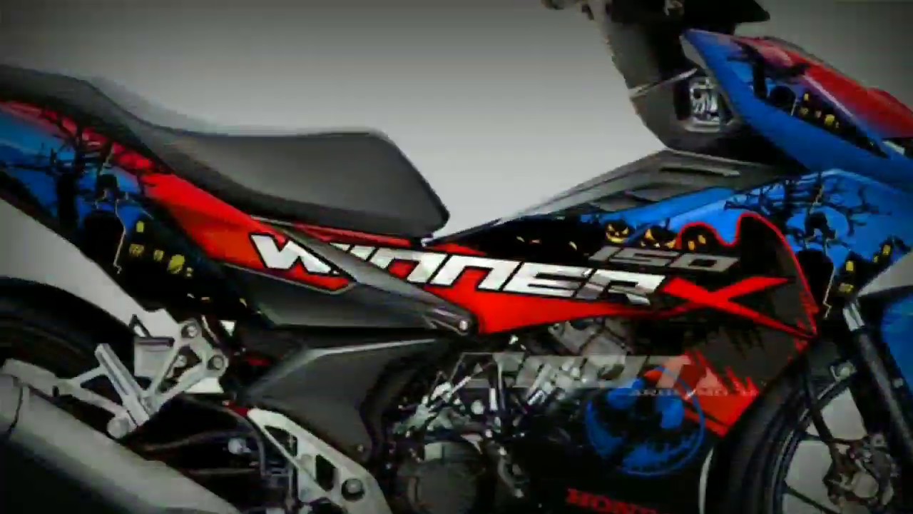 Inspirasi design decal winner x 150 aroelmoto - YouTube