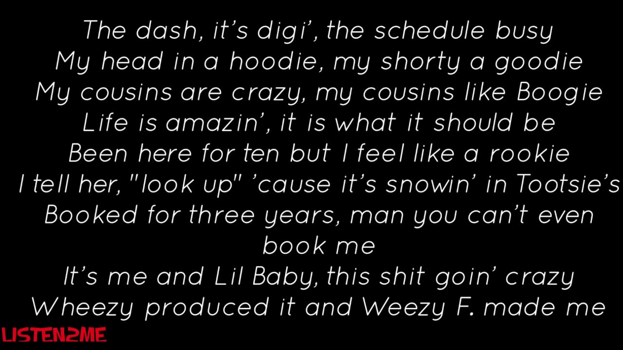 Drake and Lil Baby “Yes Indeed” (Official Lyrics Video) - YouTube