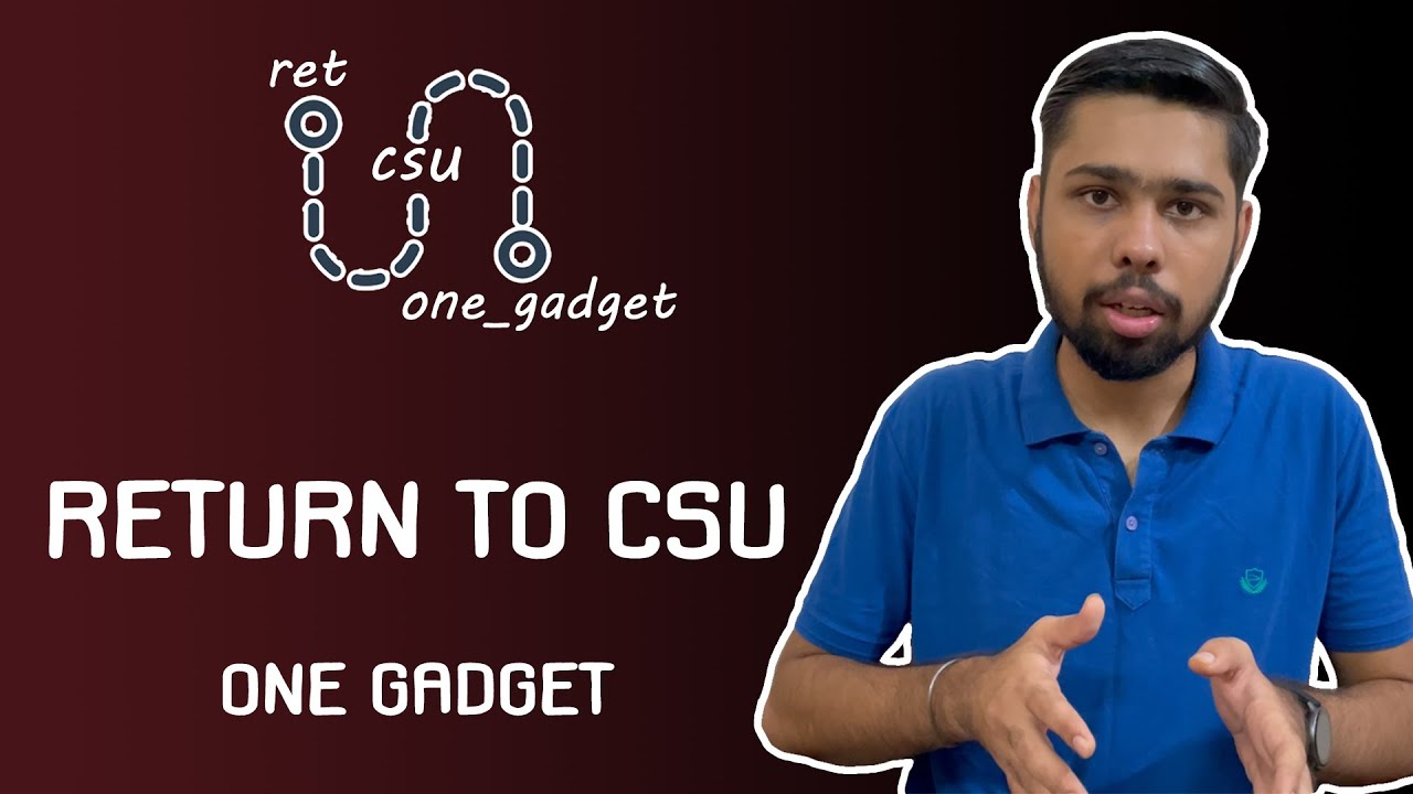 Return To CSU(Ret2CSU) || One Gadget || Binary Exploitation - 0xf - YouTube