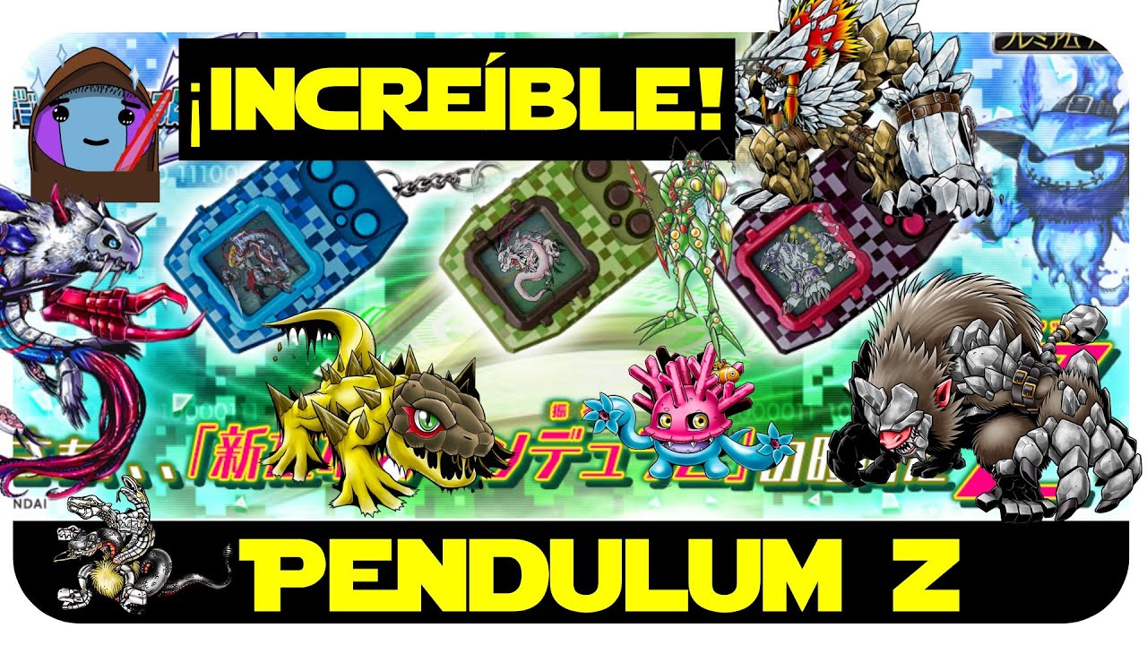 INCREÍBLE: LLEGA EL PENDULUM Z: Revisión del 1998 y nuevos Digimon ...