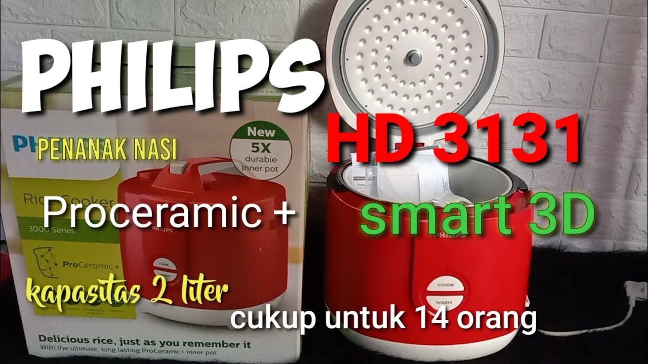 magic com Philips hd 3131 || penanak nasi || review & unboxing - YouTube