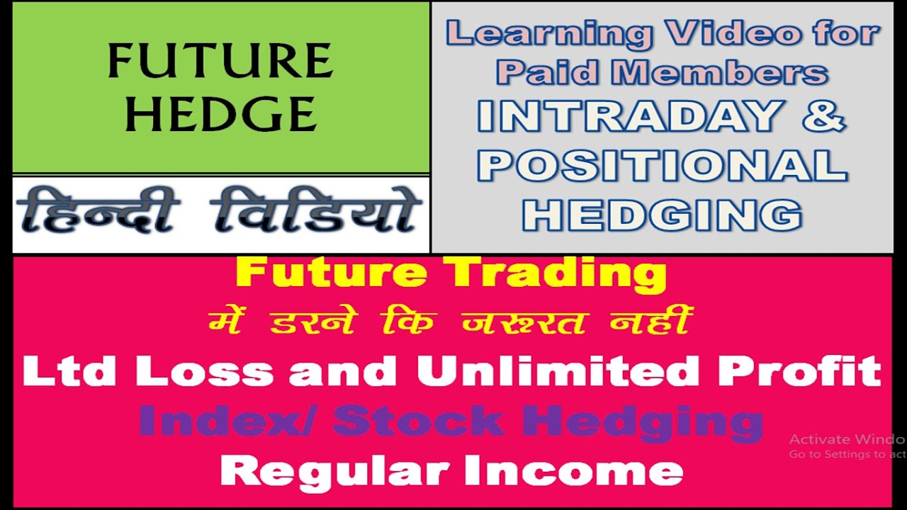 future hedge/ option hedging/ future hedging intraday/ nifty future ...