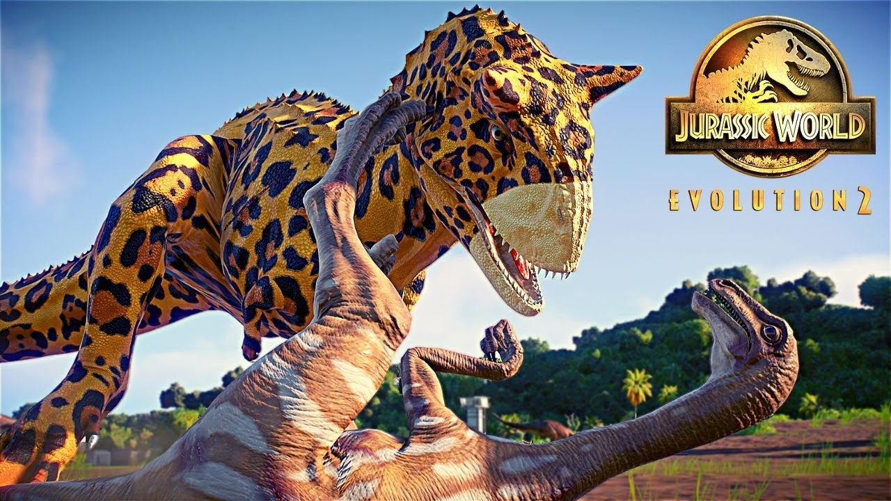 CARNOTAURUS Attack - African Leopard - New Pattern 💯 Jurassic World ...