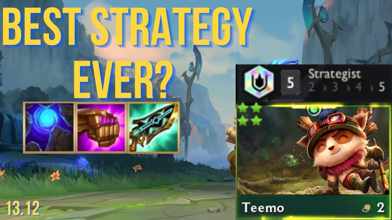 Temmo carry is always fun but 5 strategists make it even stronger | tft ...