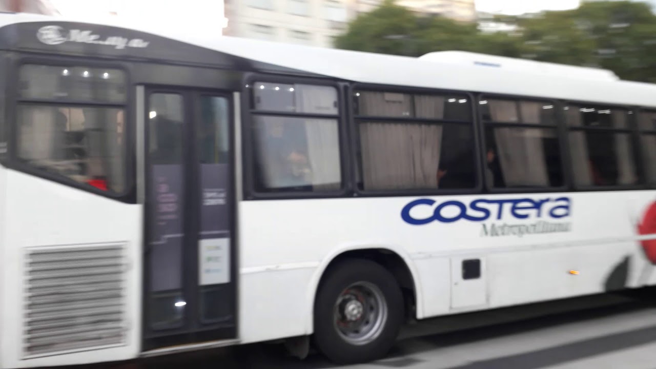 Línea 195 Metalpar Iguazú III O500U en avenida Leandro N Alem - YouTube