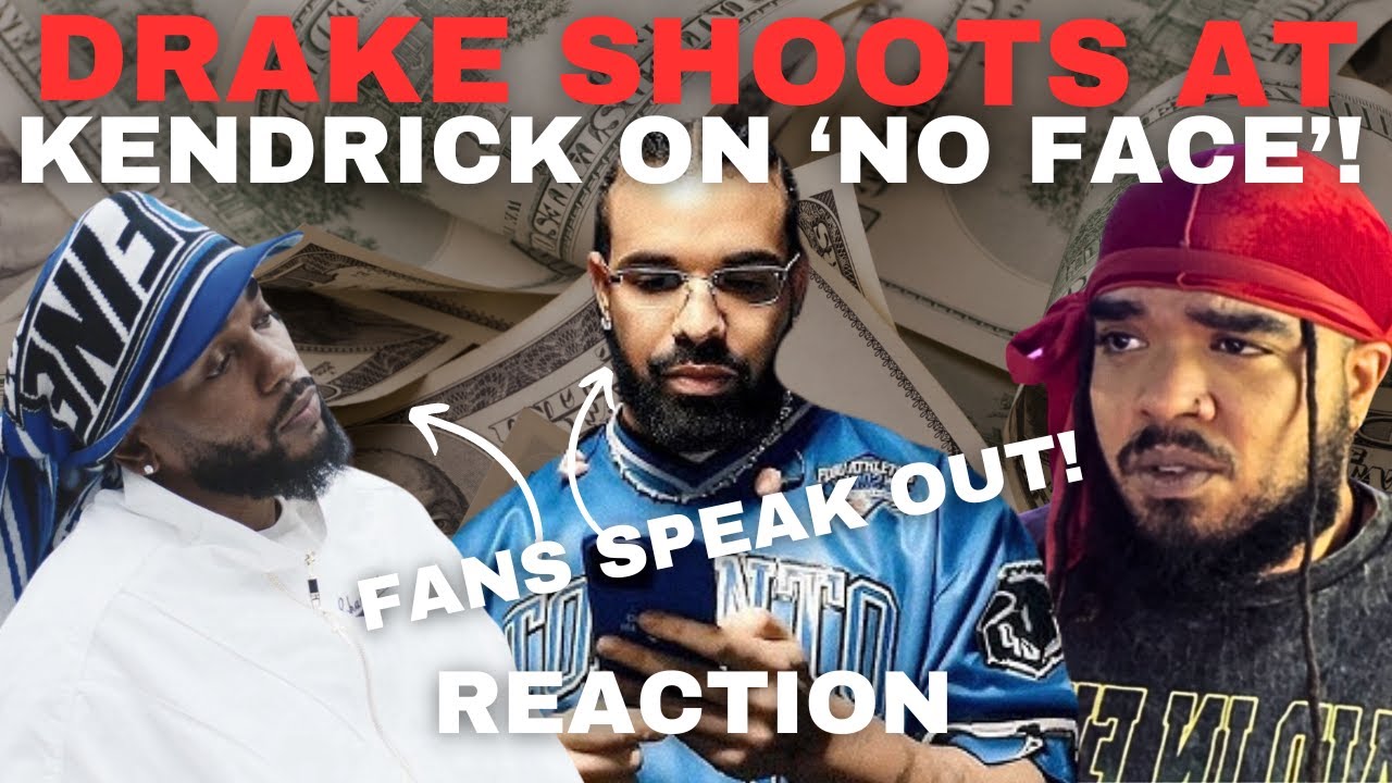 DRAKE Shoots at KENDRICK with NO FACE! Fans Speak Out! Reaction - YouTube