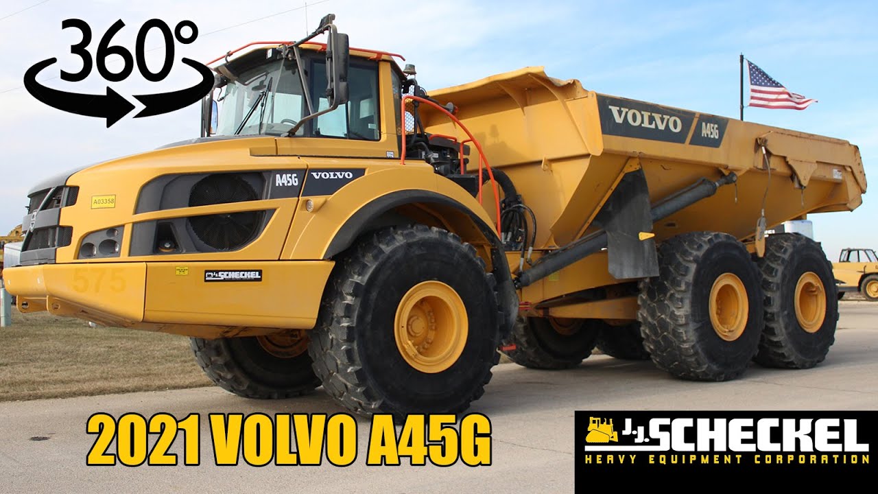 2021 Volvo A45G, Haul Truck, A03358, 360 - YouTube