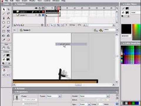 Tutorial 5 - Part 1 (walking stickman) - YouTube