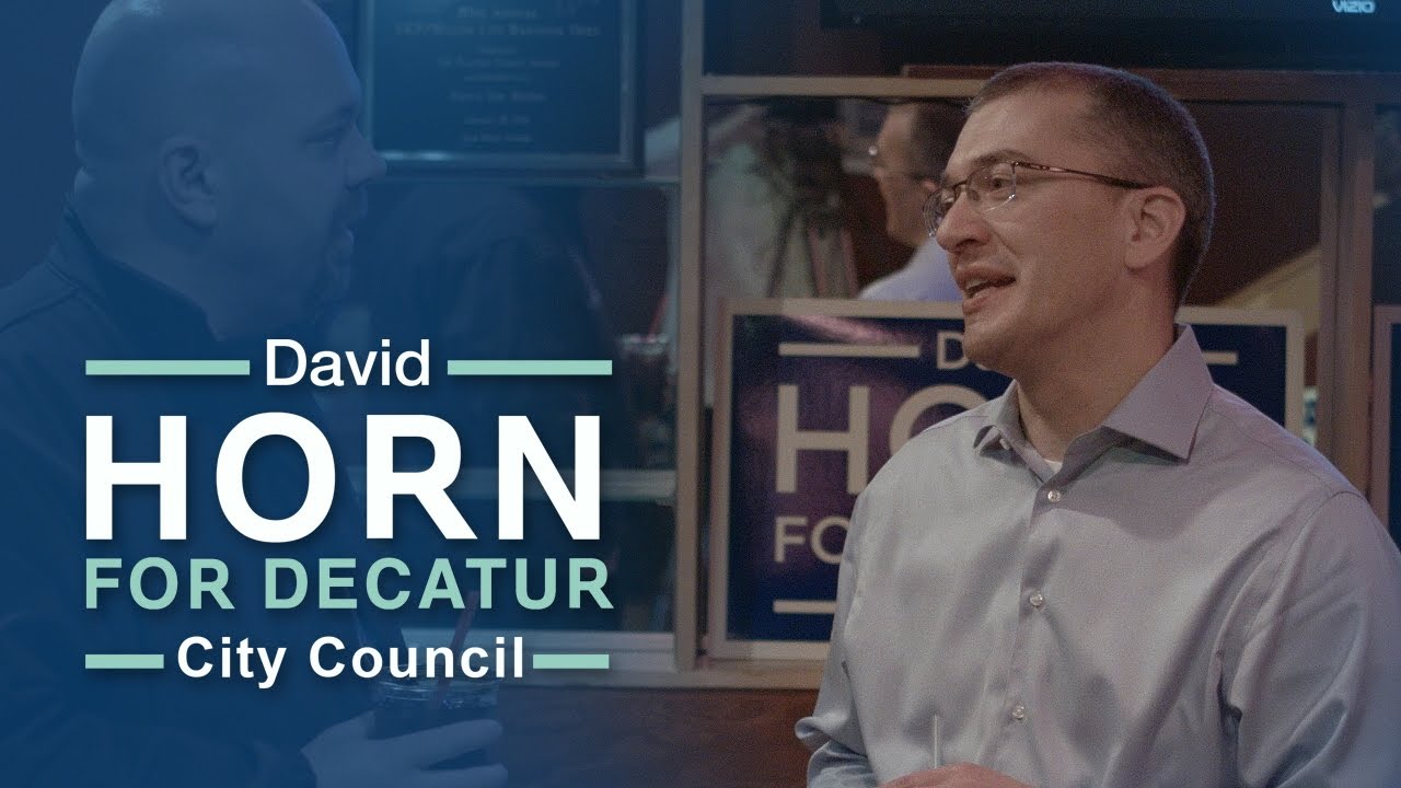 Decatur City Council Campaign Speech | David Horn - YouTube
