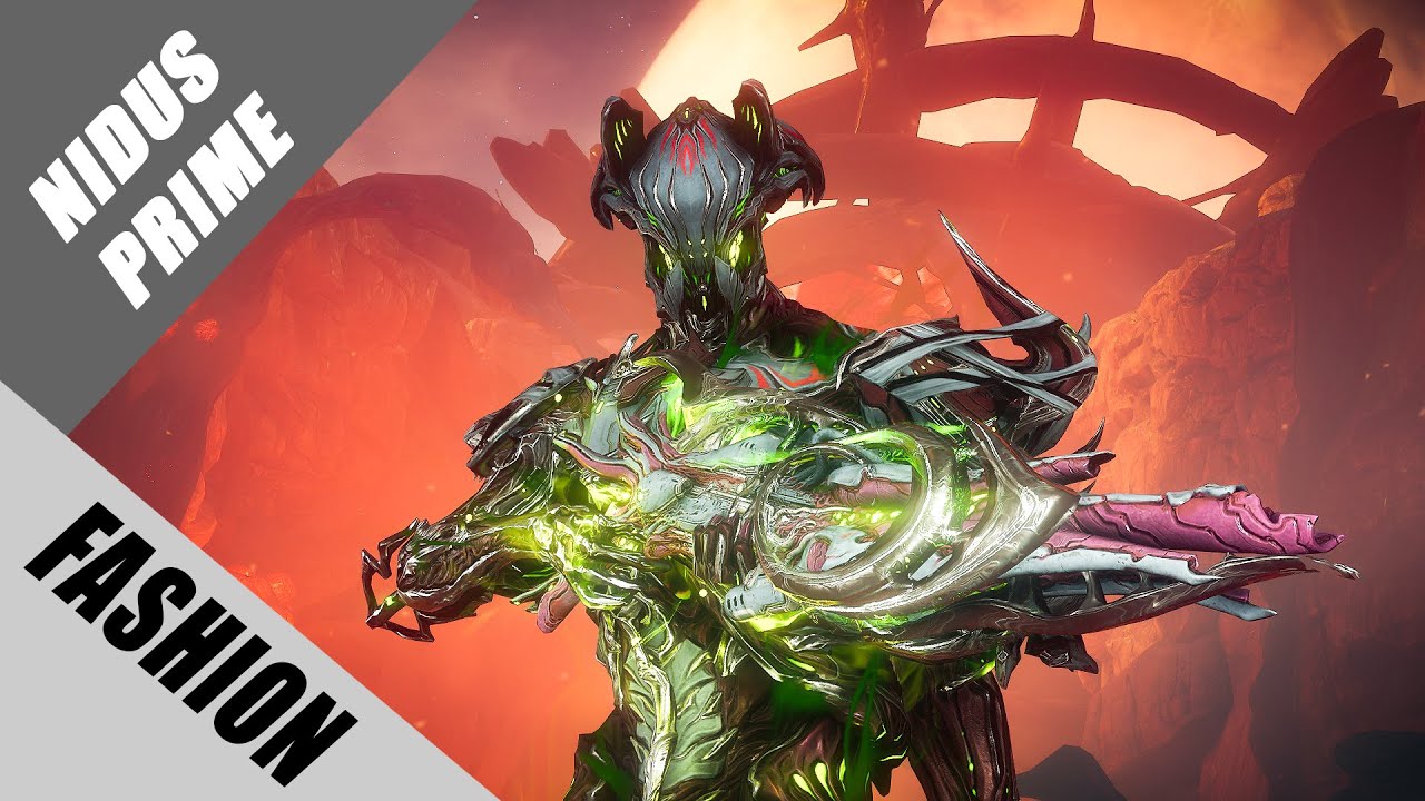 Warframe | Fashion Frame | Nidus Prime : Metallic Flesh - YouTube