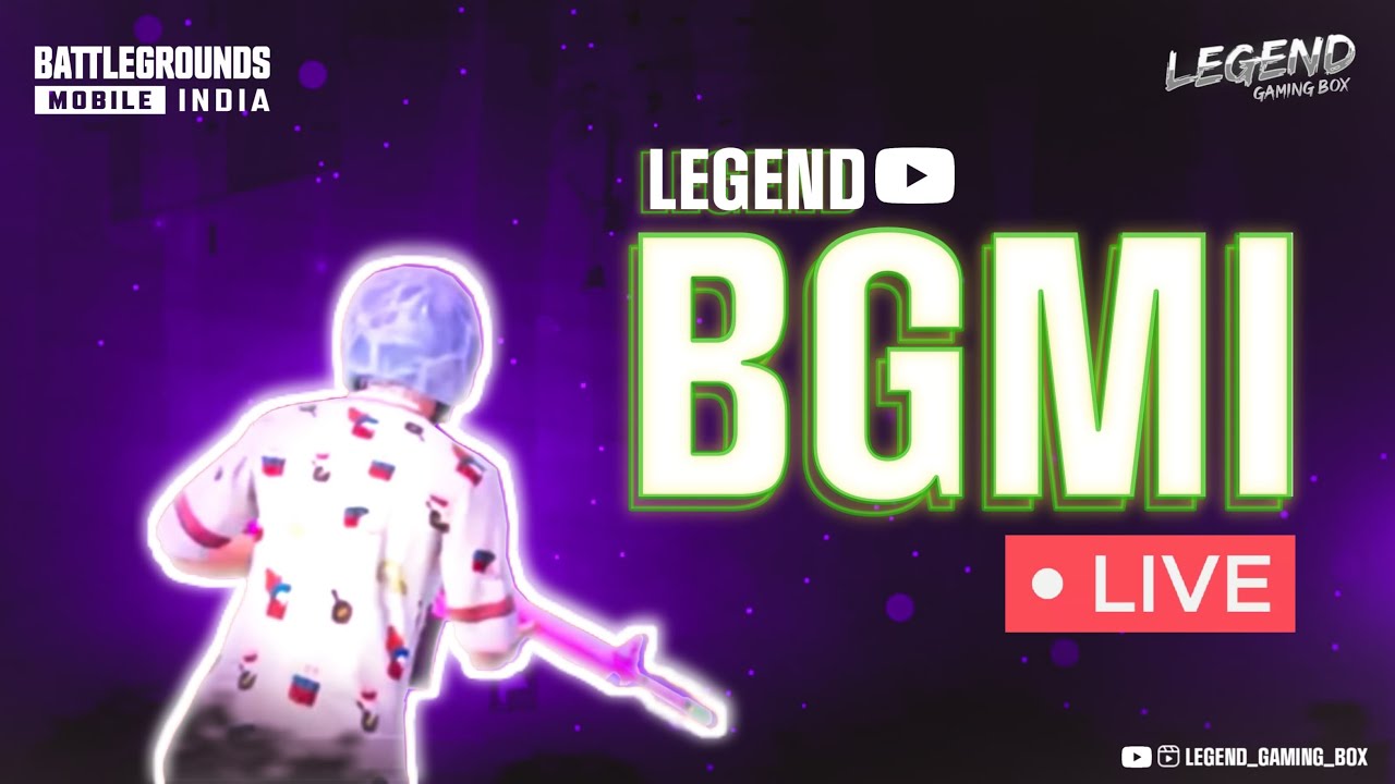 BGMI LIVE | LEGEND GAMING BOX - YouTube