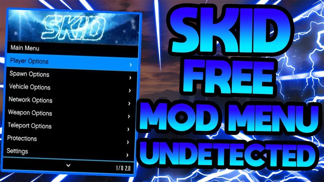 skid 2.4 mod menu for gta v working in the Cayo Perico Heist update ...