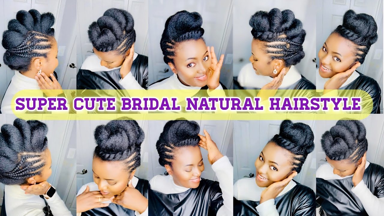 Easy Afrocentric Updo: Wedding, Prom & Special Occasion Hairstyle ...