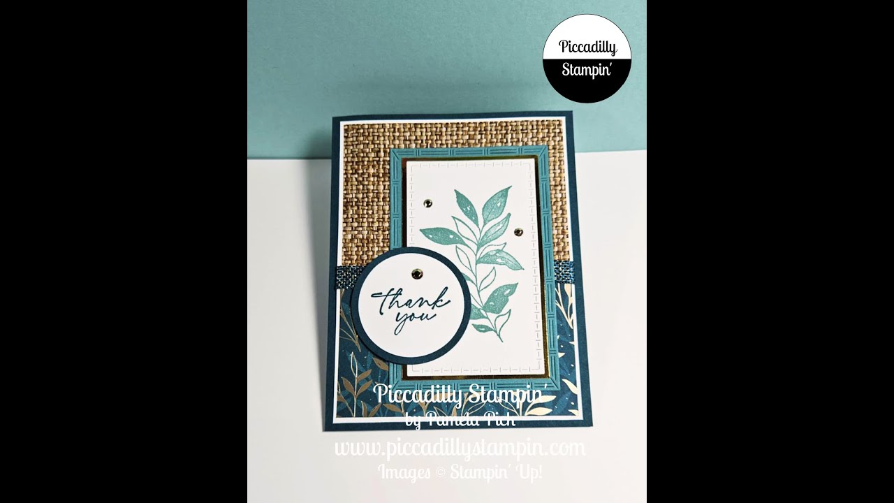Stampin' Up! ~ So On Trend! ~Textured Notes Bundle Card - 04/21/25 ...