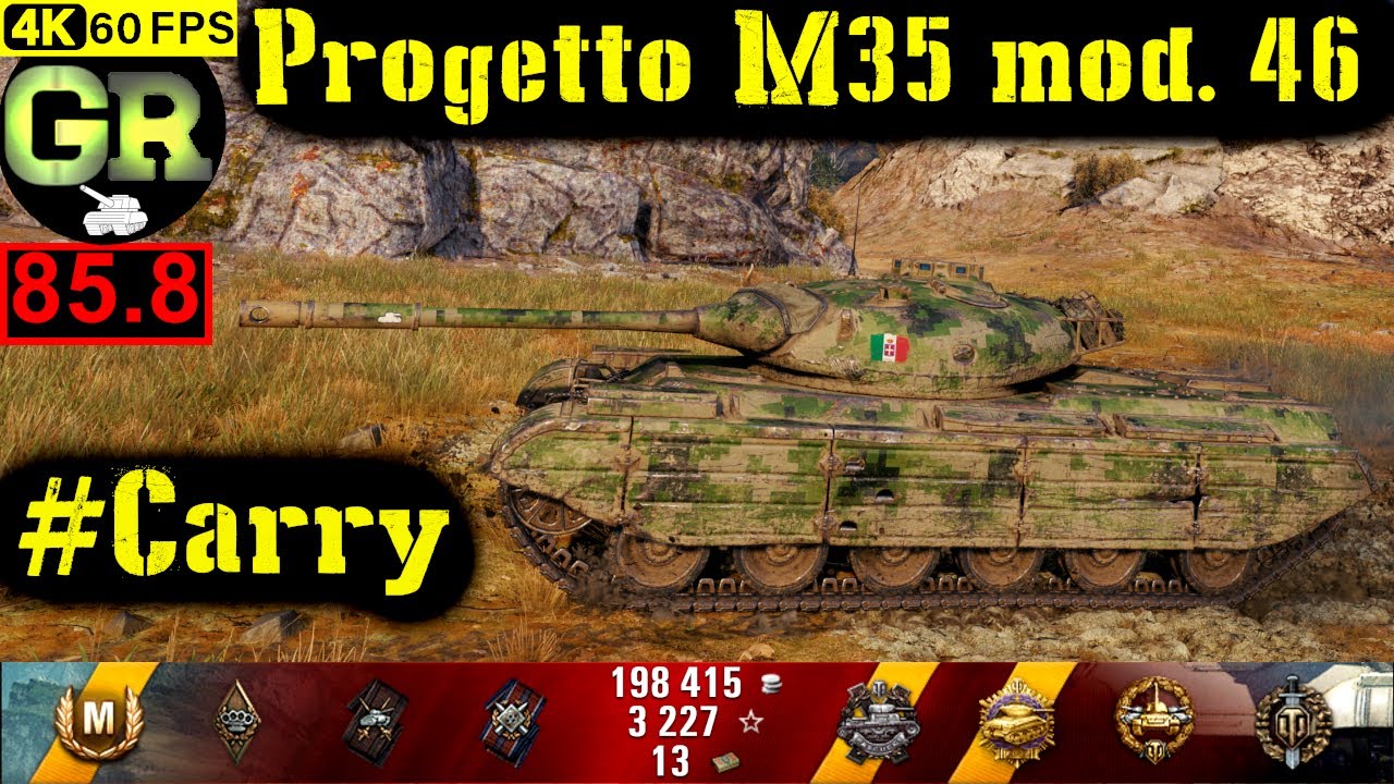 World of Tanks Progetto M35 mod 46 WoT Replay - 10 Kills 5.3K DMG(Patch ...