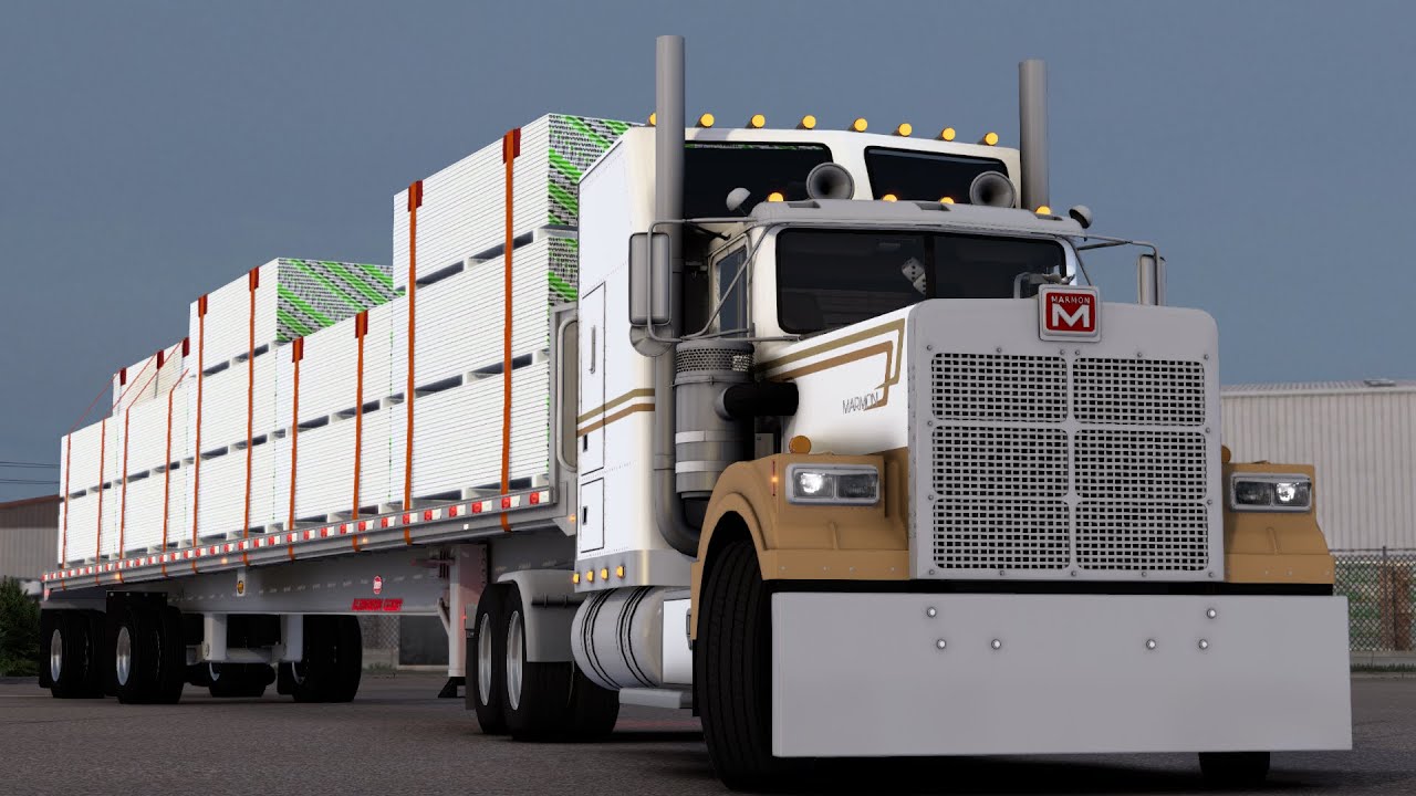 Old School Marmon with big cam pulls hard (ATS Vol 6) - YouTube
