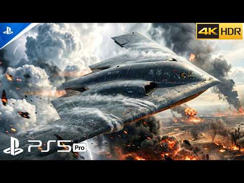 Call of Duty MW3 Gameplay (PS5) Stealth Bomber Precision Strike Mission 4K