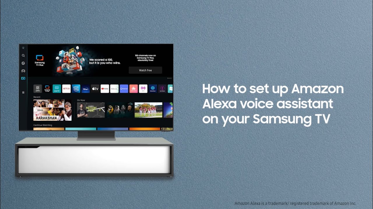 How to set up Amazon Alexa voice assistant on your Samsung TV - YouTube