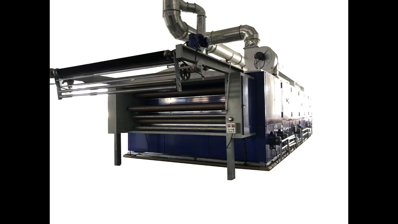 What is the output of a pine dryer?#Textile Drying Machine - YouTube