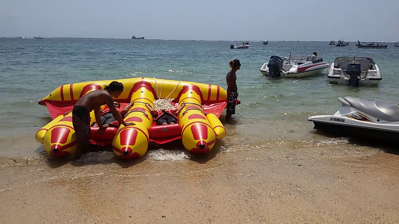 WISATA AIR !!! LAUT...FLYING FISH in TANJUNG BENOA !!! BALI !!! - YouTube