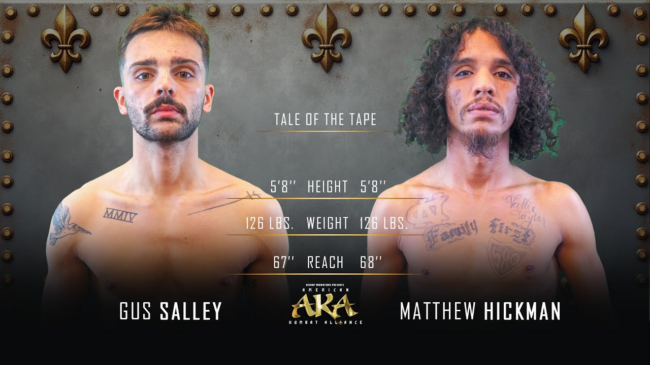 AKA 45 Bout 4 Matthew Hickman vs Gus Salley - YouTube