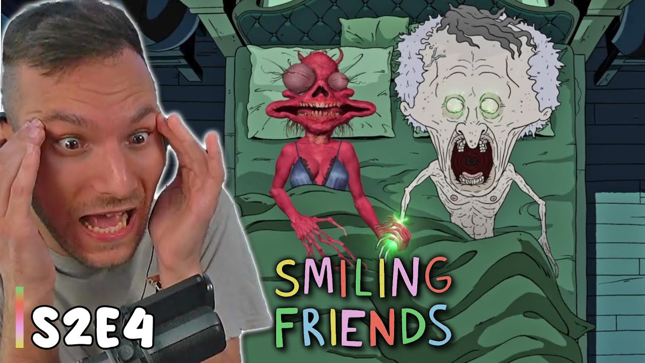 Smiling Friends 2x4 Reaction | I AM A JUMPY SCAREDY BABY - YouTube