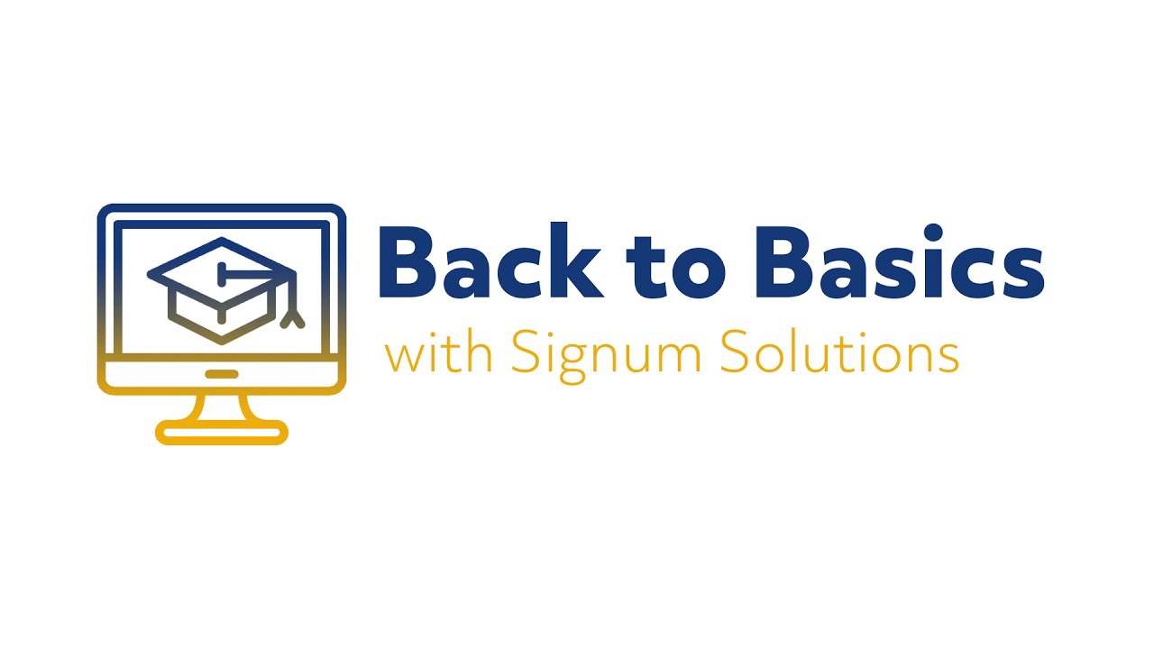 Back to Basics with Signum Solutions - SAP Business One On-Demand ...