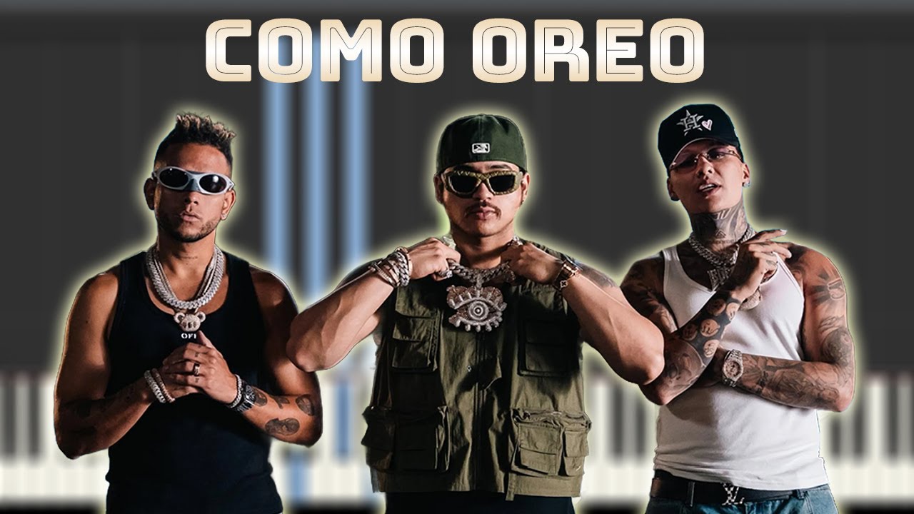 COMO OREO 💖 - BLESSD FUERZA REGIDA OVY ON THE DRUMS | Piano