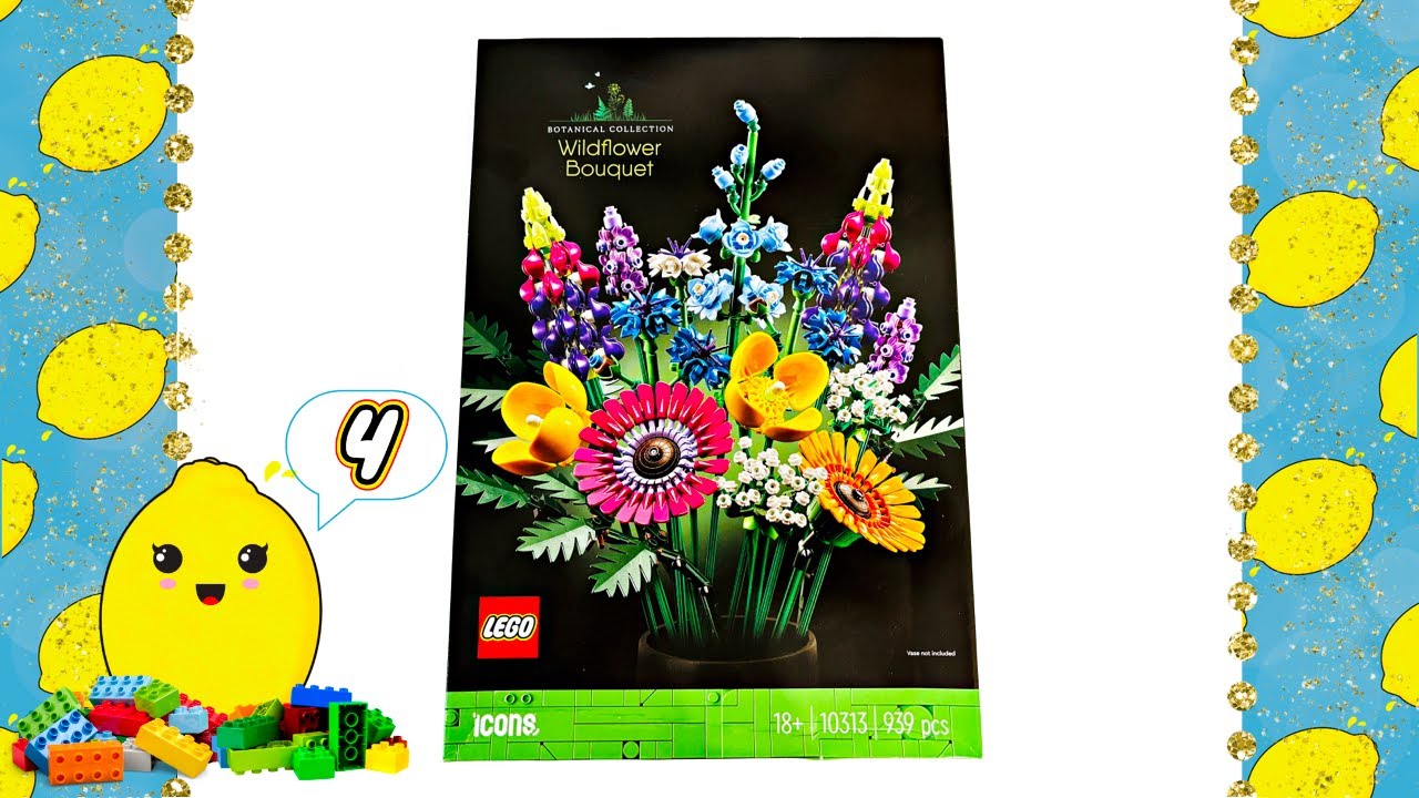 #4 Wildflower Bouquet LEGO Botanical Collection | Opening and ...