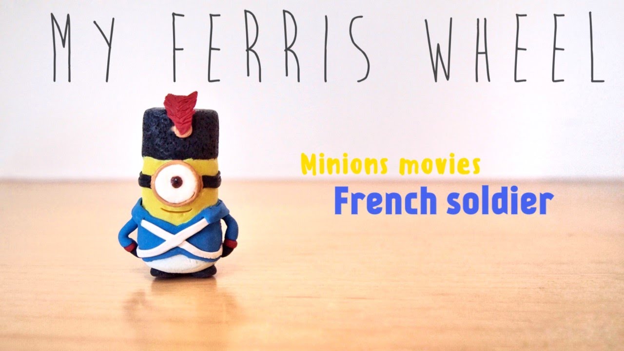 How to make a miniature French soldier minion out of polymer clay ...
