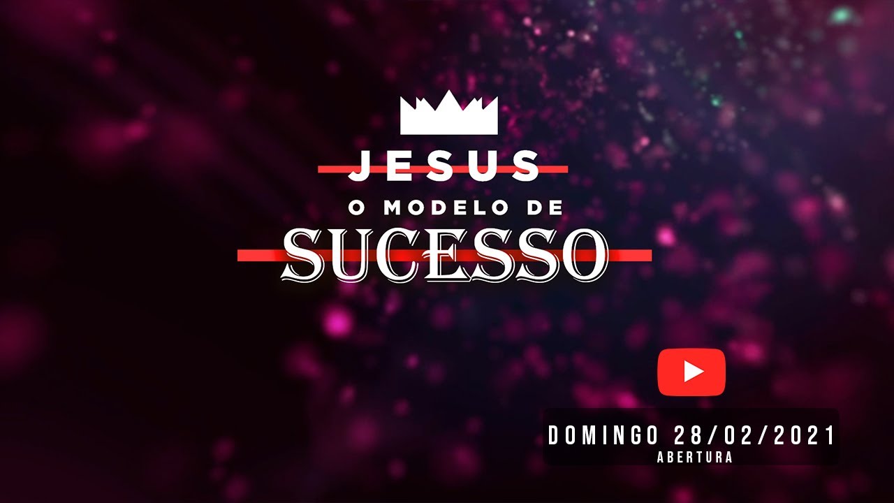 Jesus o modelo de sucesso // Palavra de Vida e Fé - YouTube