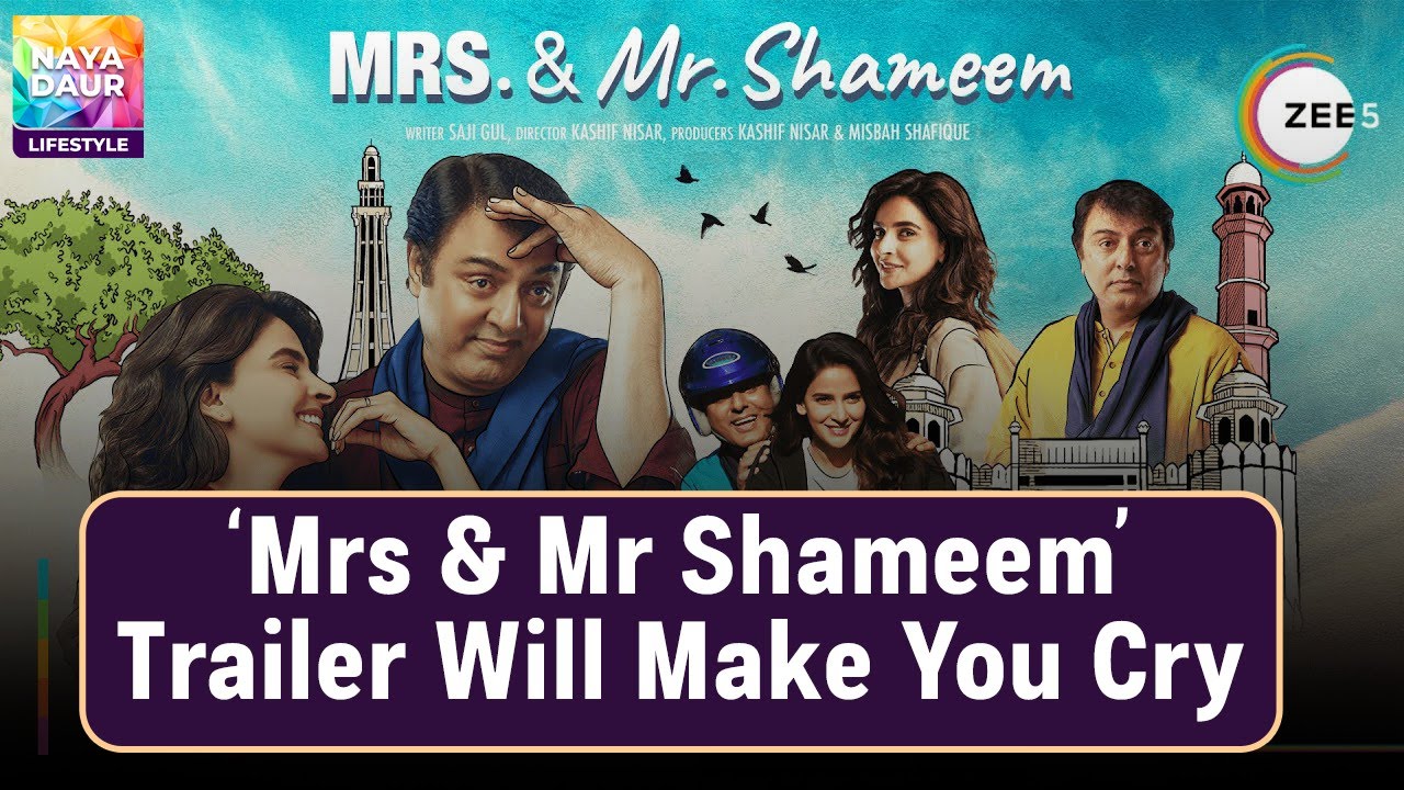 Zee5 Releases The Trailer Of "Mrs. & Mr. Shameem" | Audience Is Already ...