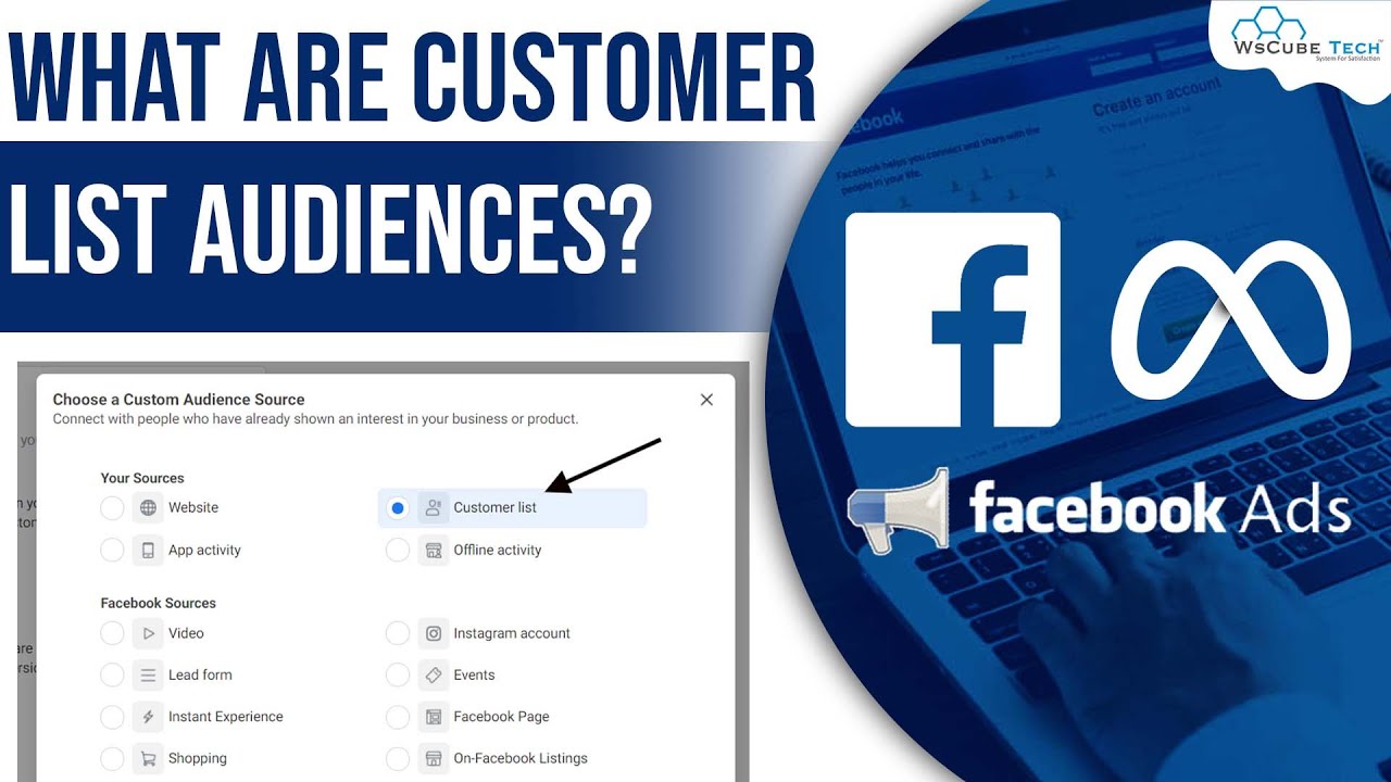 What are Customer List Audiences & How Does It Works in Facebook Ads ...