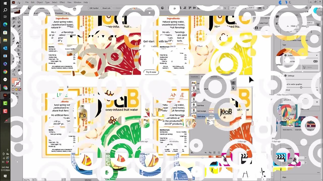 Illustrator 2024 Chapt 4 Stage 3 part 2 - YouTube