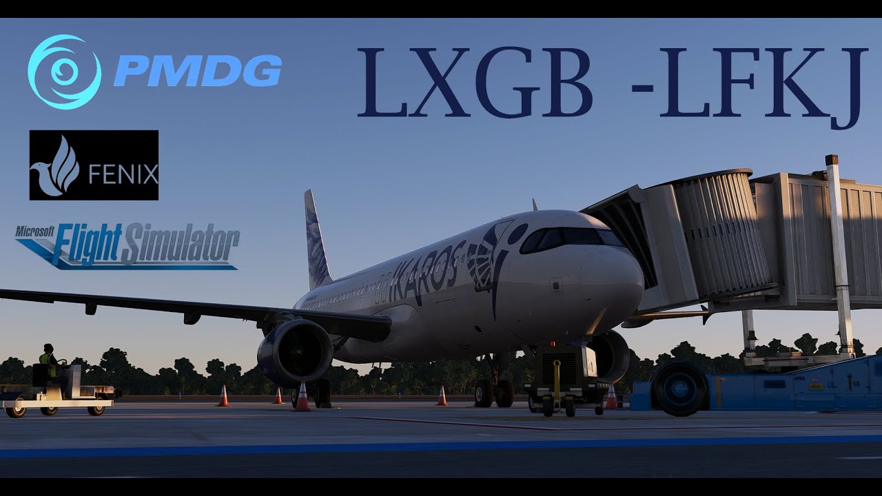 FS2020 | Fenix A320 | LXGB para LFKJ - WORLD TOUR IVAO - YouTube