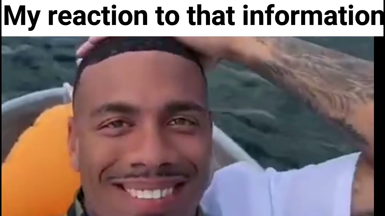 My reaction to that information kumalala kumlala kumala savesta - YouTube
