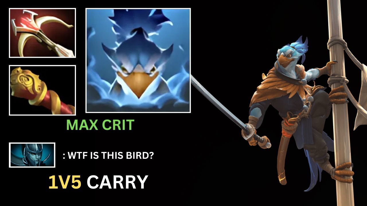 UNSTOPPABLE MAX CRIT 1 V 5 CARRY !!! KEZ DOTA 2 - YouTube