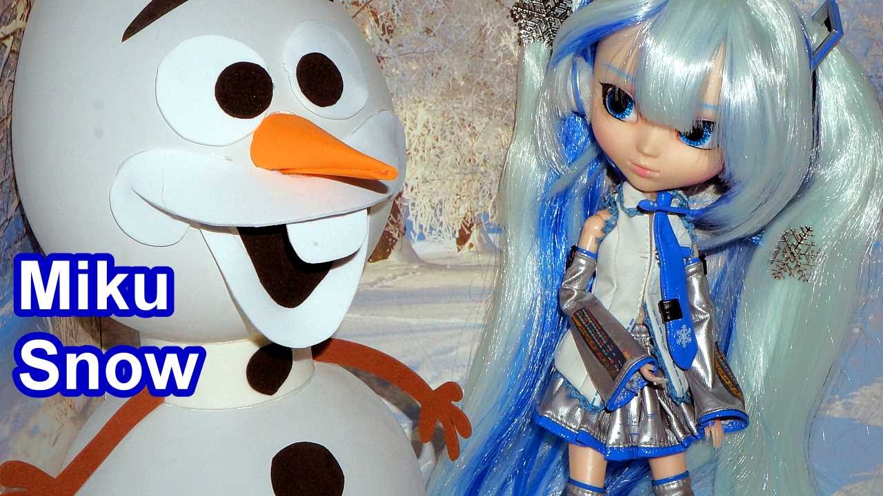 Pullip Vocaloid Hatsune Miku Snow doll unboxing and review - YouTube