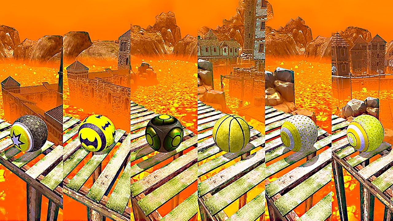Rollance Balls - Only YELLOW Balls, Levels 571-578! Color Race-469 ...