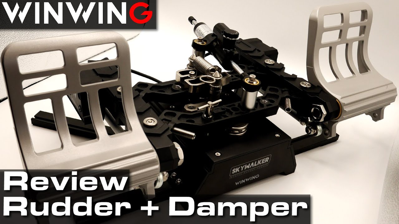 WinWing Orion Rudder Pedals Review - YouTube