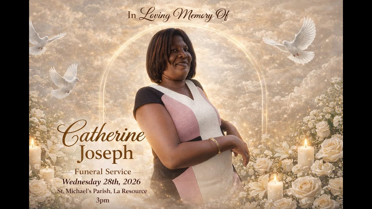 FUNERAL SERVICE OF CATHERINE JOSEPH - YouTube