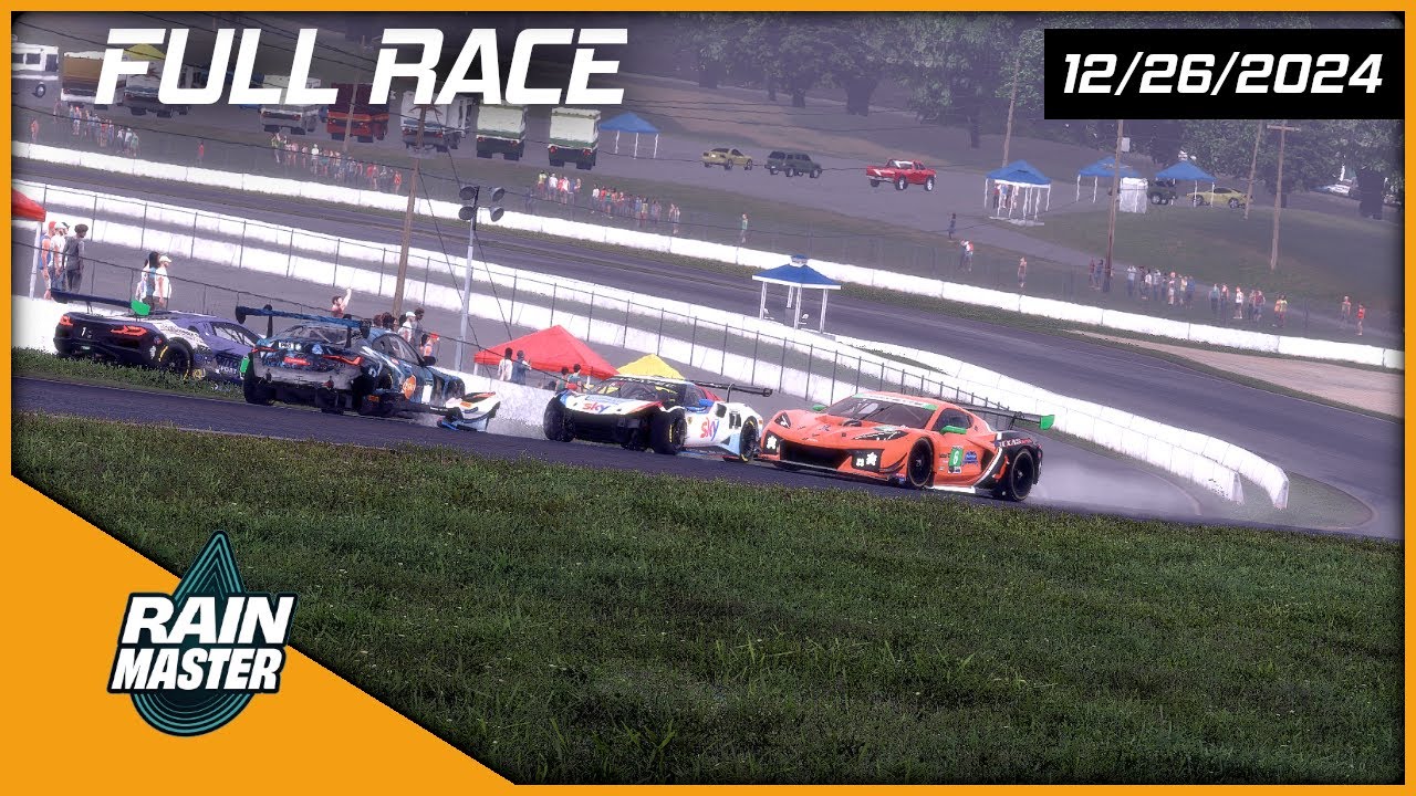 Rain Master Challenge at Road Atlanta in iRacing - YouTube