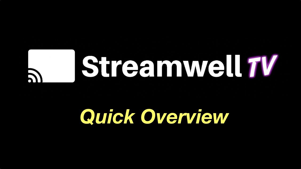 Streamwell - Your Private Live Streaming Suite - YouTube